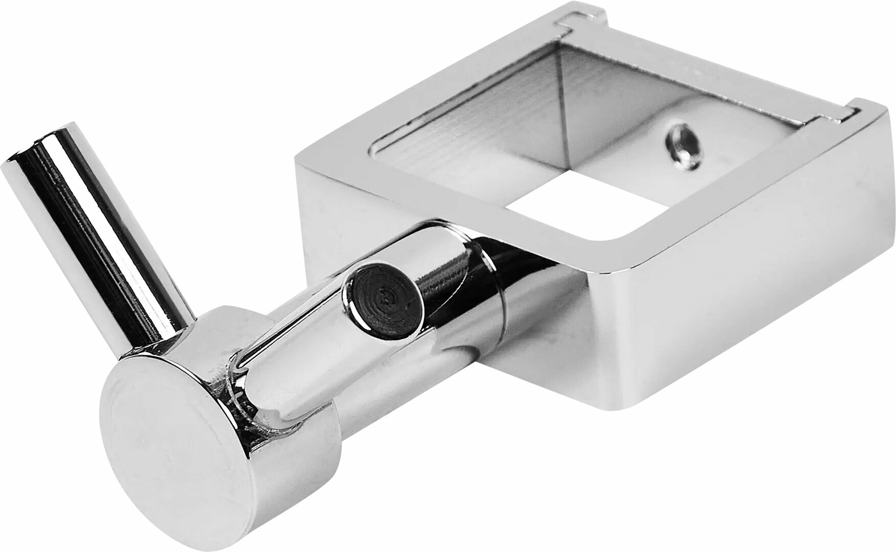 Крючок для полотенцесушителя КР2-02 квадратный профиль 1 цвет хром