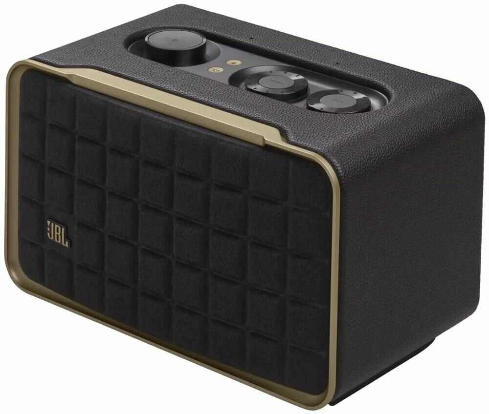Колонка портативная JBL Authentics 200, 90Вт, черный JBLAUTH200BLKUK