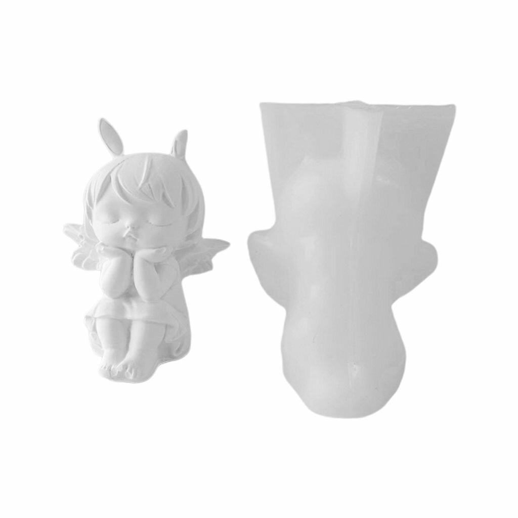 Молд для свечей "Ангел" из силикона