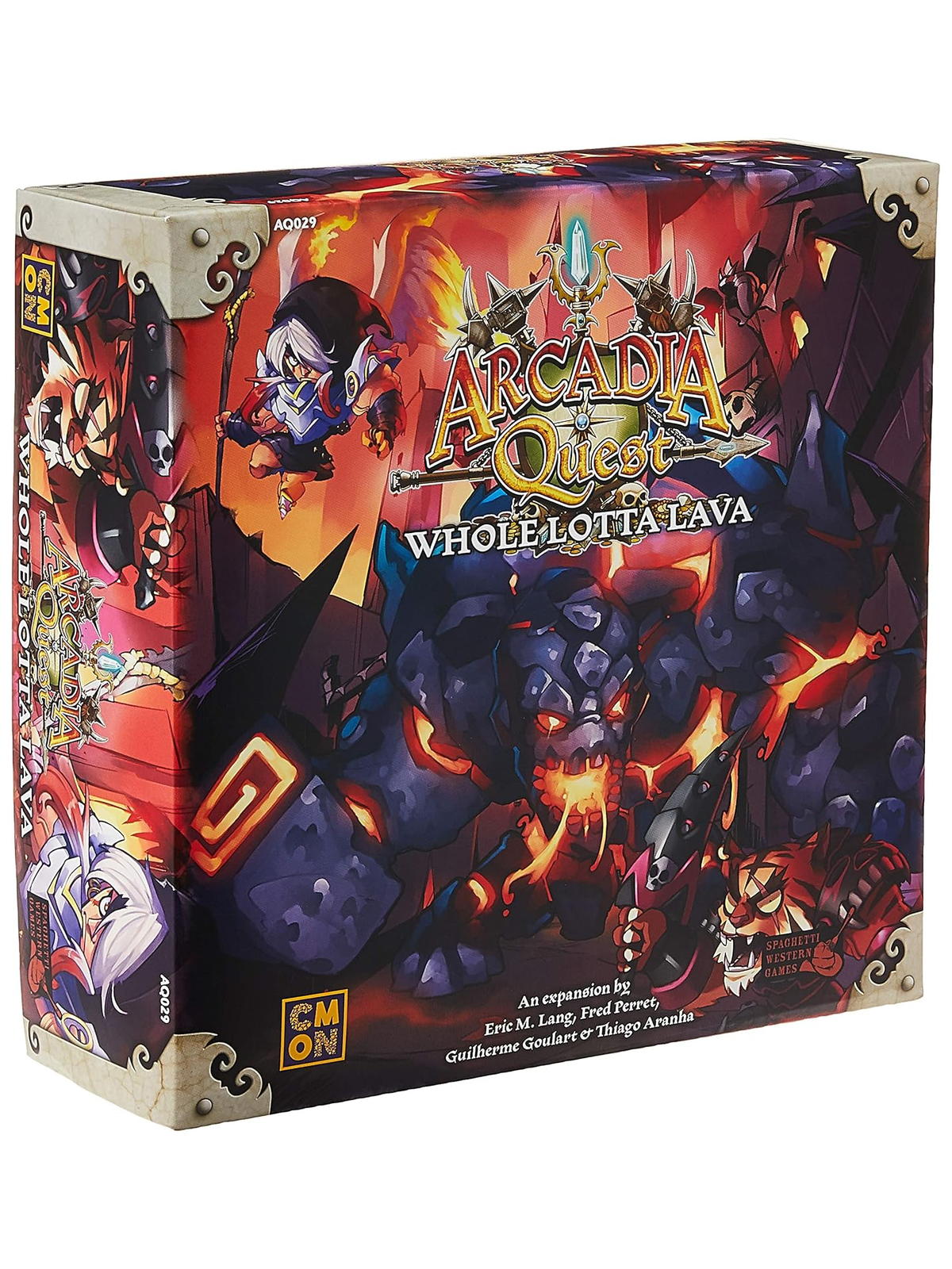 Дополнение Arcadia Quest: Inferno - Whole Lotta Lava на английском языке