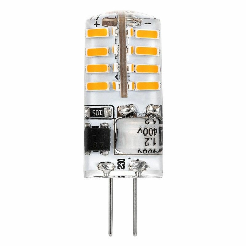 Лампа светодиод. LED G4 3Вт 220V General 6500K силикон инд. упак. 661539