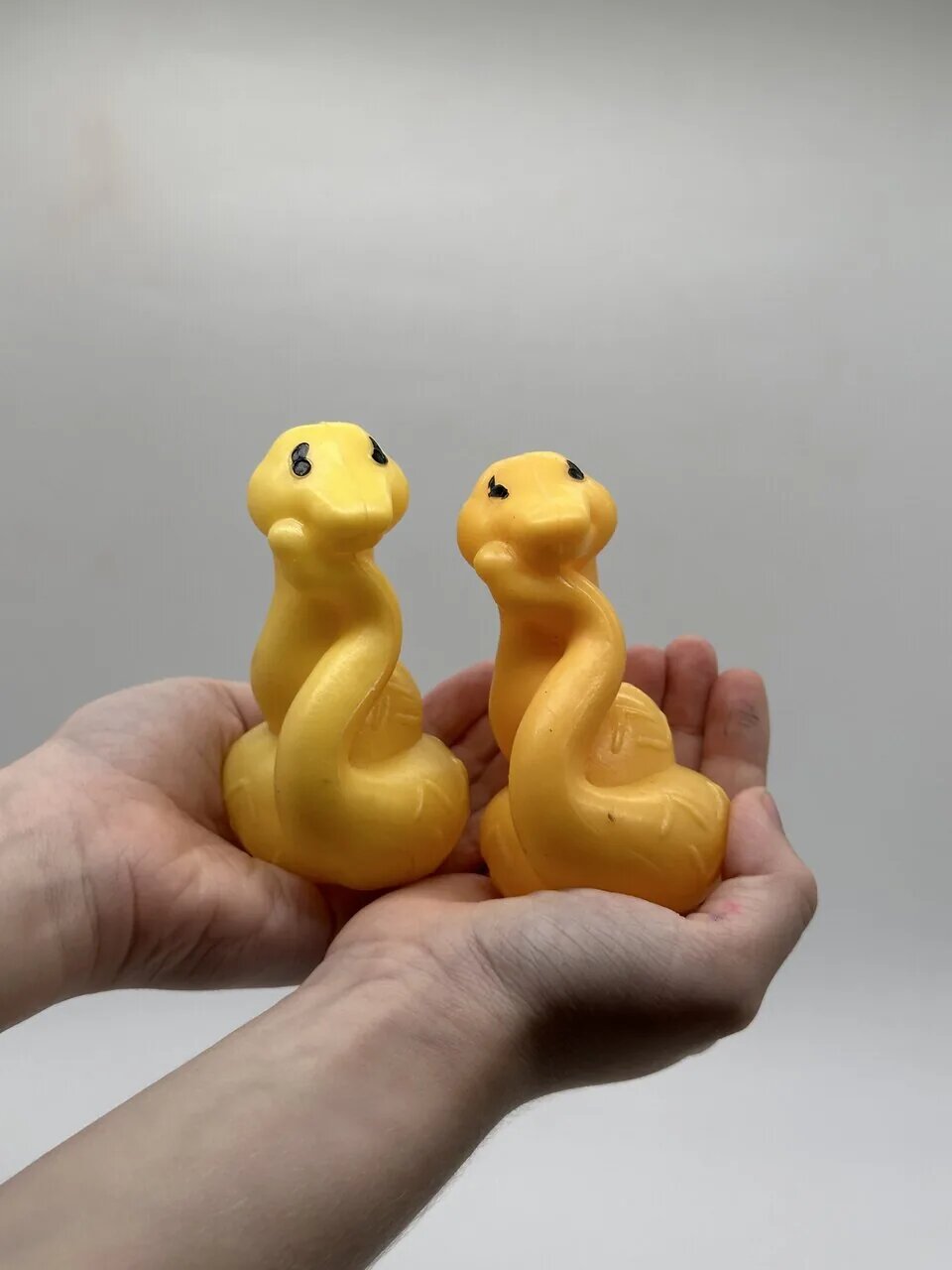 Игрушка Змеи СССр охтален винтажные 2шт