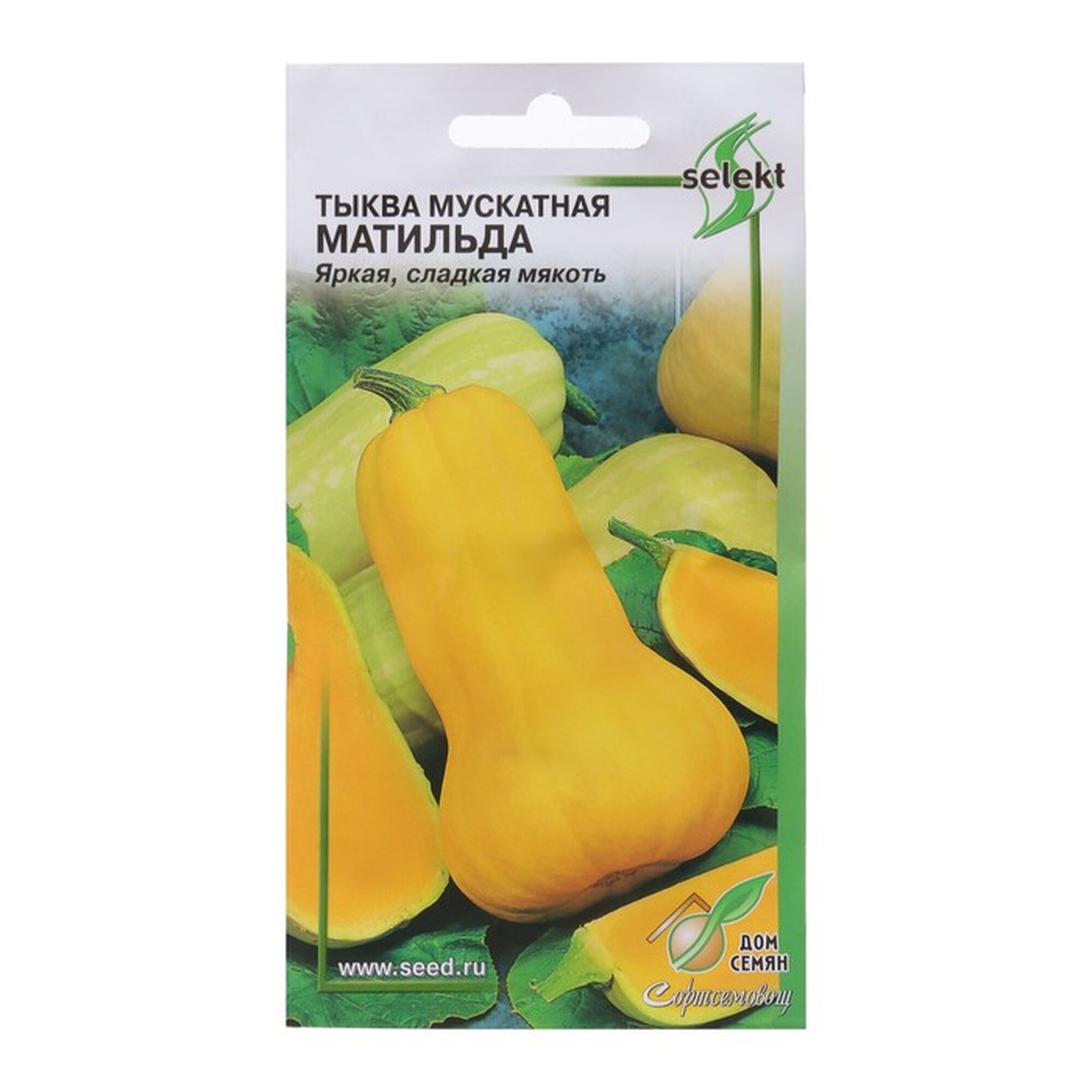 Семена тыквы Дом семян "Матильда", мускатная, открытый грунт, 10 шт