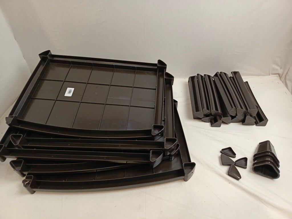 Этажерка альтернатива М2446 полка д/обуви Эконом 1008х510х350мм (1453991)