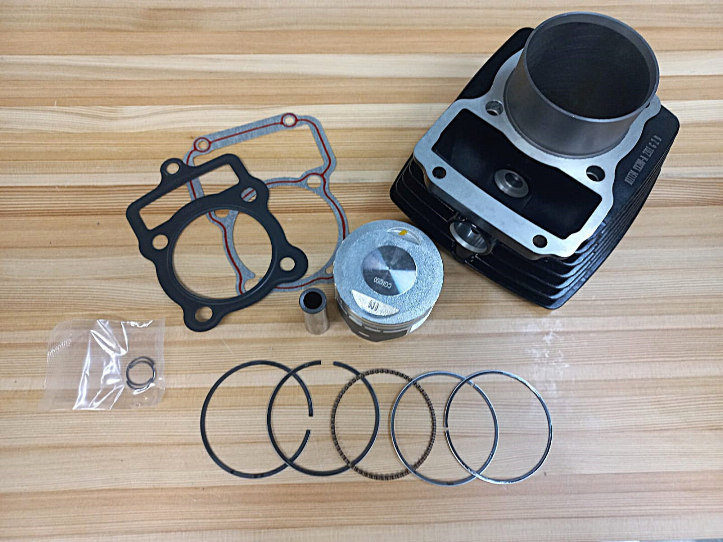 Цилиндро-поршневая группа 4Т 164FML (CG200) 200см3 D63,5 p15mm (поршень с тефлоновым покрытием)