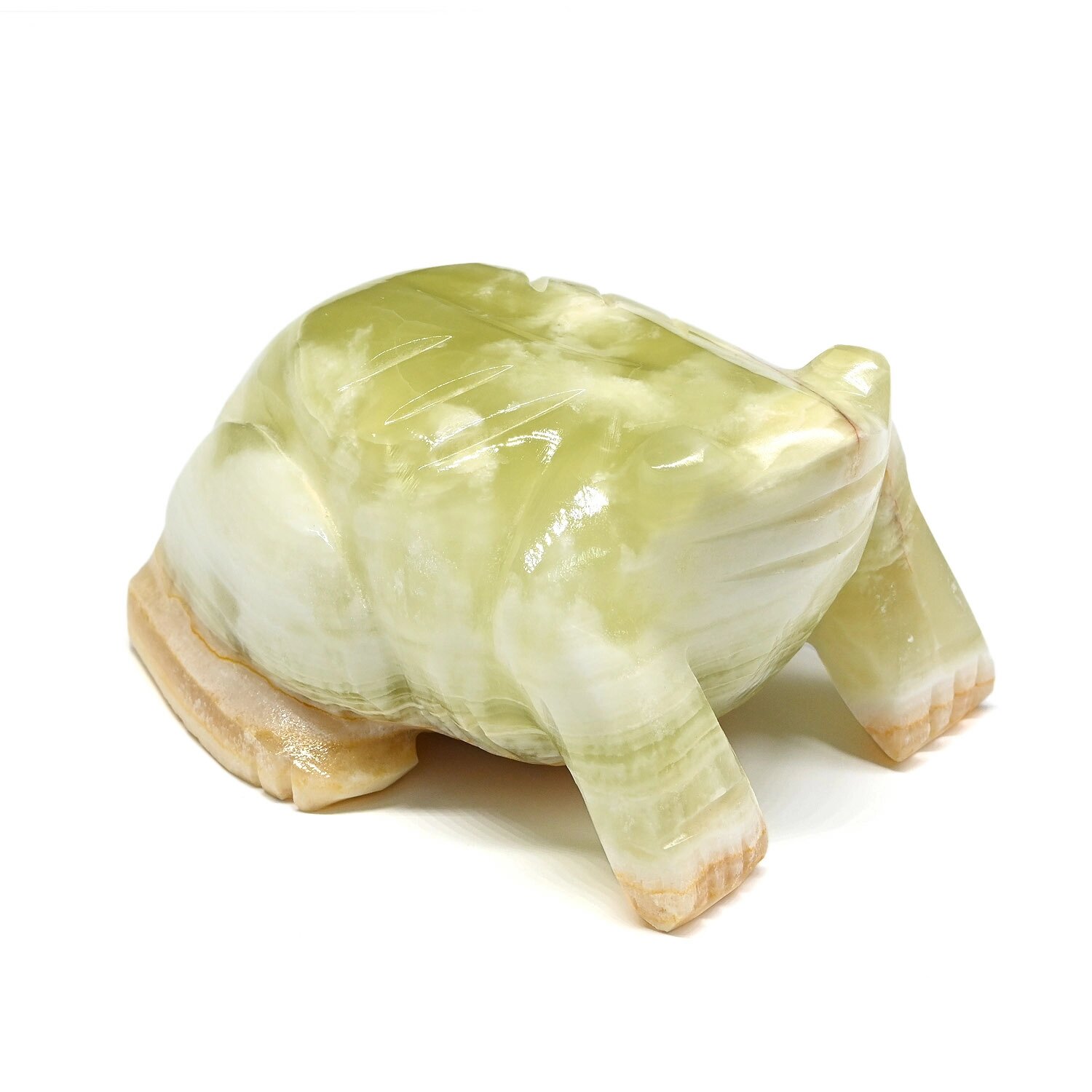 Лягушка из оникса №4.5 (105*75*60мм) .