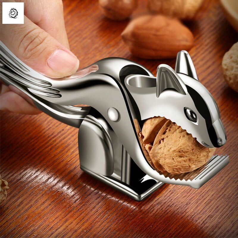 Орехокол из цинкового сплава для грецких орехов, пекана и макадамии с рычажным механизмом