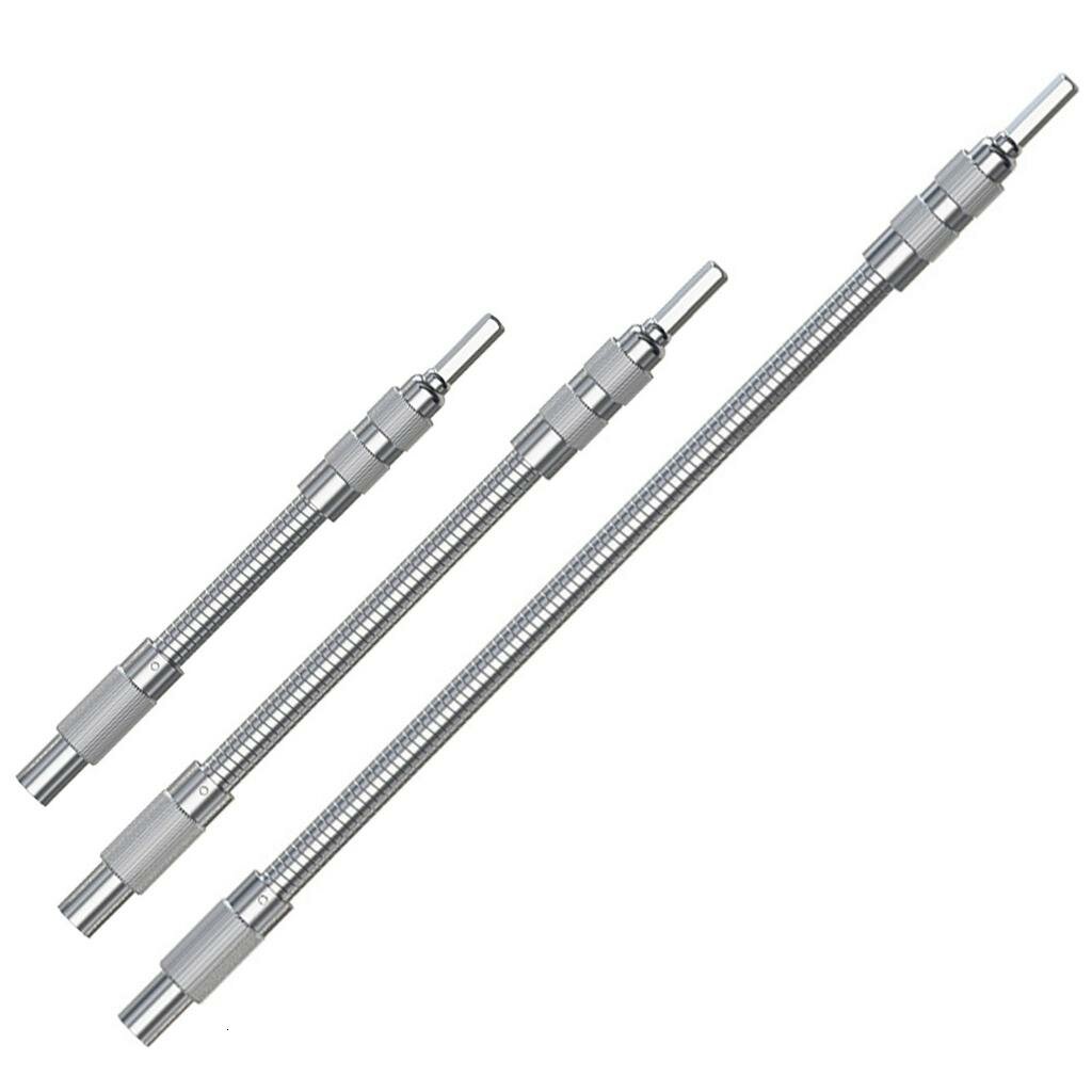 3 гибких удлинителя для сверл для сборки мебели и ремонта бытовой техники