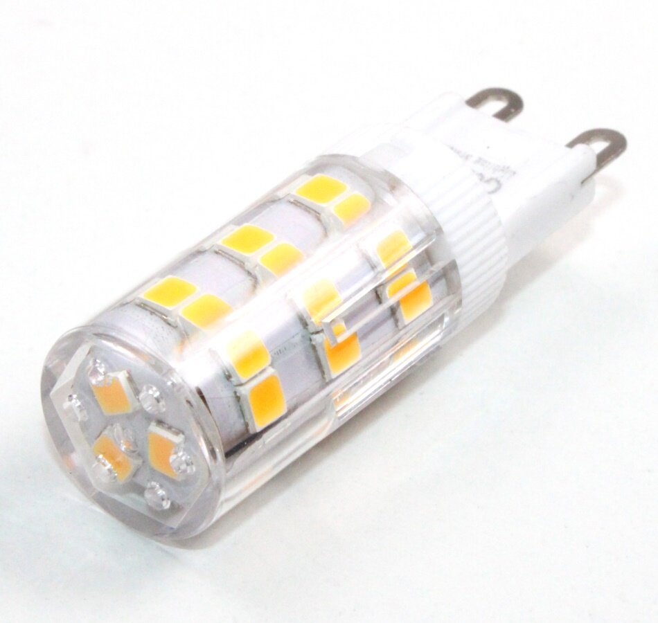 General G9 220V 5W 2700K 2K 50x15 пластик прозрач. BL5 653800, Лампа светодиодная