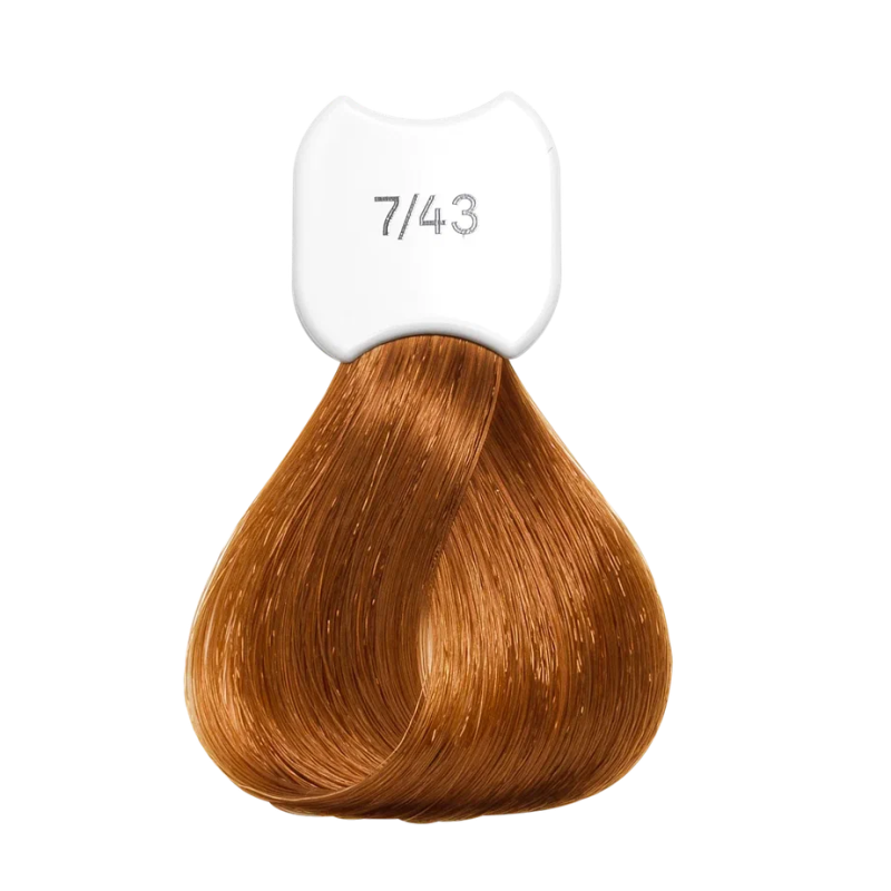 Kydra Le Salon Стойкая крем-краска для волос Kydra Creme KC00743, 7/43, Blond cuivre dore, 60 мл, Золотистые/Медные оттенки