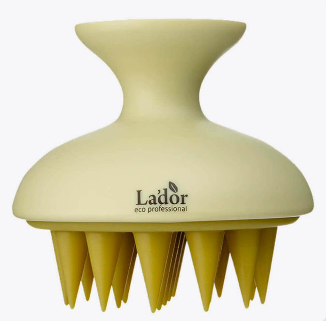 Lador Щетка-массажер для мытья волос и кожи головы Scalp Massager Shampoo Brush Brown