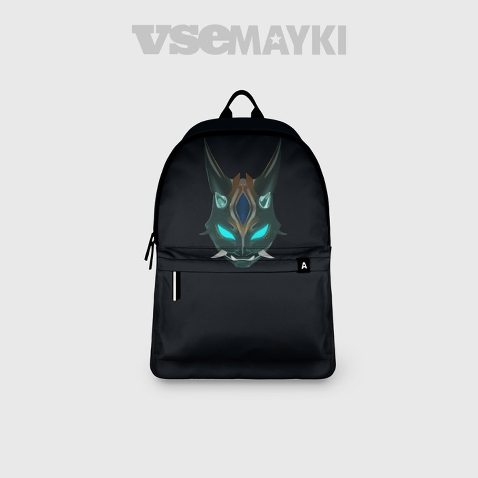Рюкзак VseMayki с принтом Genshin Impact - Xiao, One size, белый