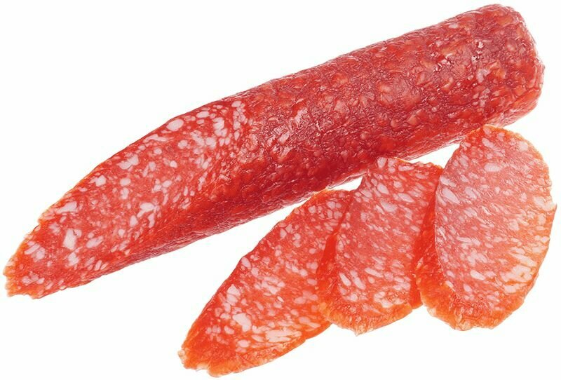 Колбаса салями из глухаря сырокопченая 200г