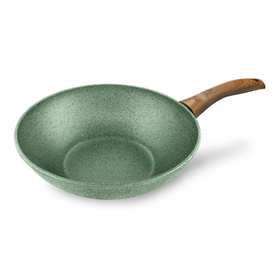 Сковорода Вок Нева Металл Посуда ECO WAY 28 см, индукционная, алюминий (EW3128Wi)