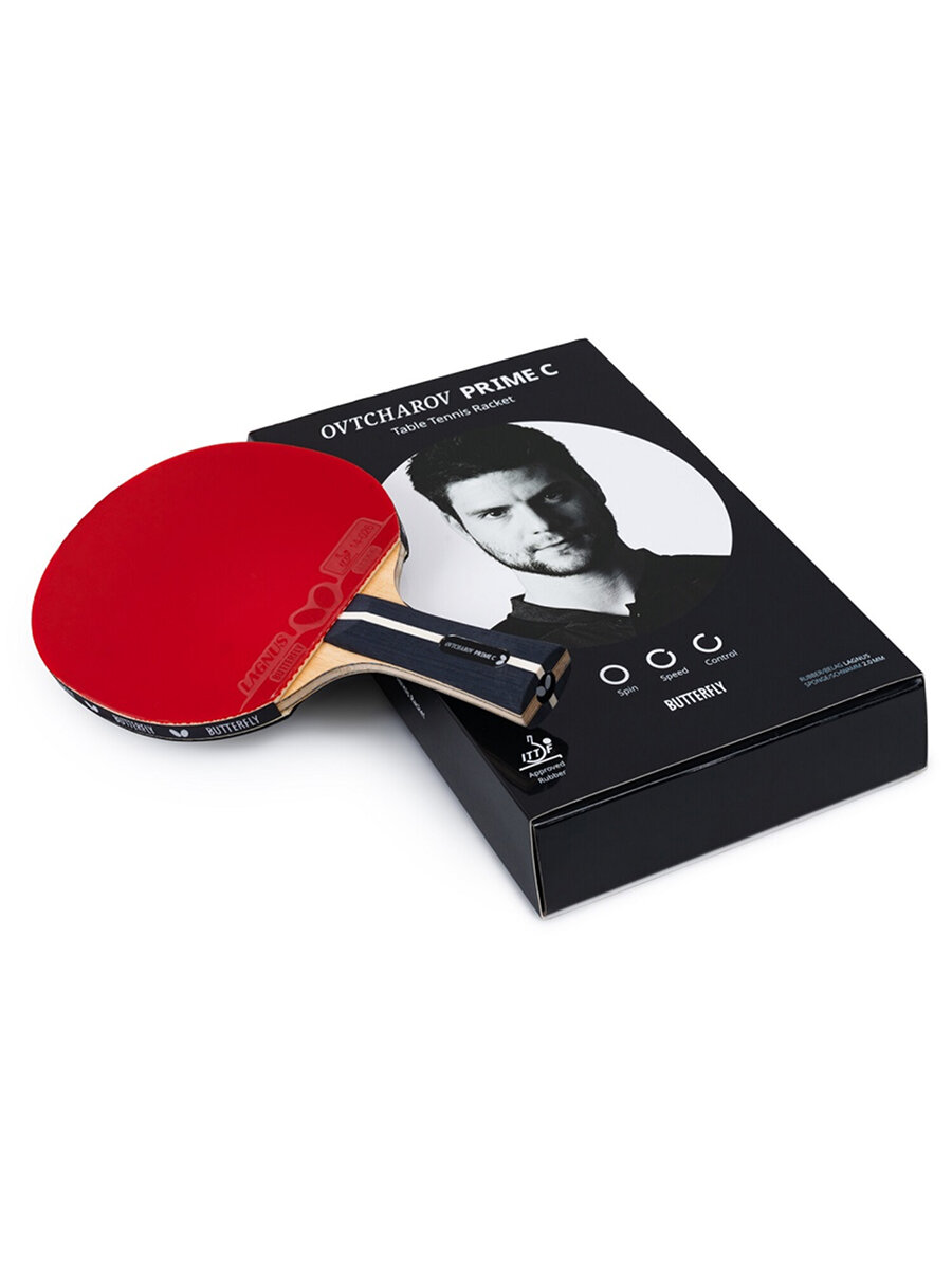 Ракетка для настольного тенниса Butterfly Ovtcharov Prime C, коническая ручка