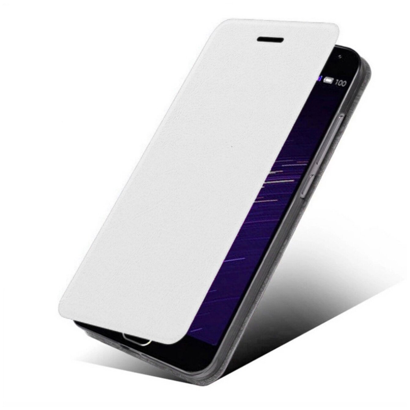 Чехол-книжка MyPads для Apple iPhone 6/ 6S 4.7 (Айфон 6 / 6С) водоотталкивающий с мульти-подставкой на жесткой металлической основе черный