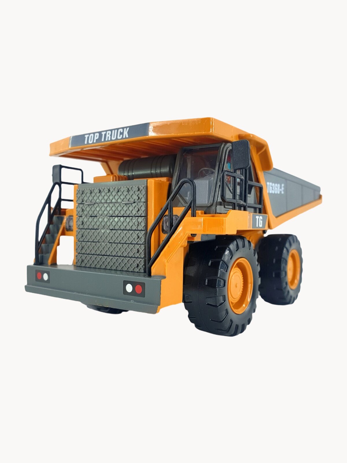 Детский самосвал на радиоуправлении, грузовик на пульте управления, спецтехника