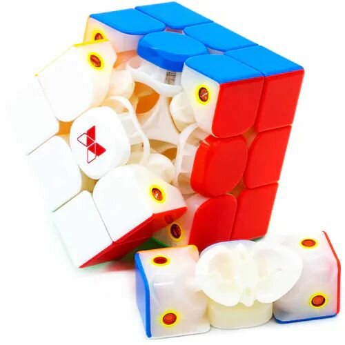 QiYi MoFangGe X-man 3x3 Tornado V3 M Standard Version магнитный кубик Рубика / Игра головоломка