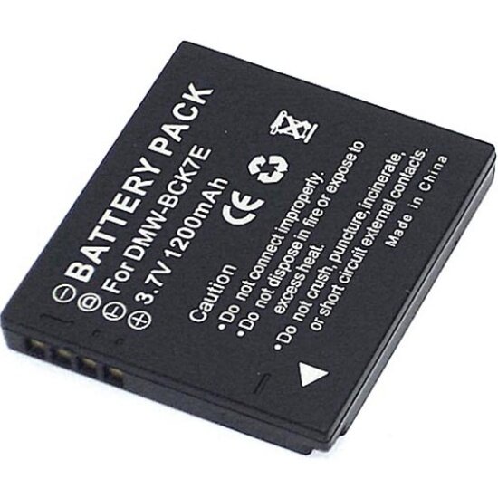 Аккумуляторная батарея VB Parts Vbparts для фото и видеокамер Panasonic Lumix DMC-FH2 (DMW-BCK7E) 3,6V 1200mAh