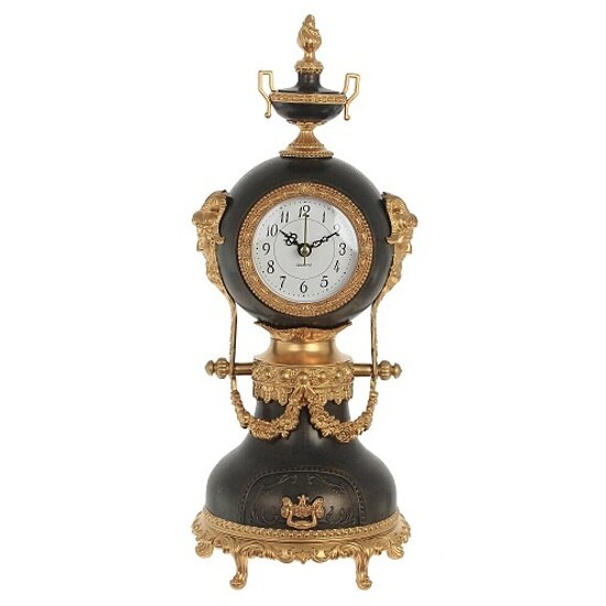 Настольные часы Remeco Collection ТОП гифт с шкатулкой (музык, 1xАА не прилаг.), 14,5х10х37 см