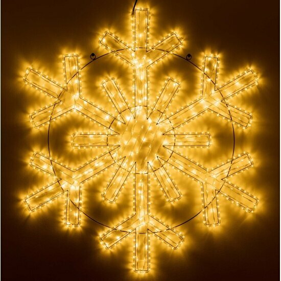 Фигура снежинка Ardecoled ARD-SNOWFLAKE-M11-1250x1200-604LED Warm