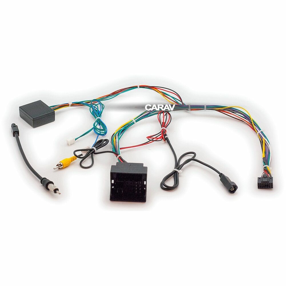 Проводка для подключения Android автомагнитолы VOLKSWAGEN SKODA SEAT 2012+ / Питание + Динамики + Антенна + Руль + USB + Камера + CANBUS CARAV 16-081