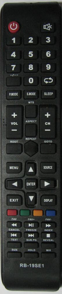 RUBIN RB-19SE1, Пульт ДУ