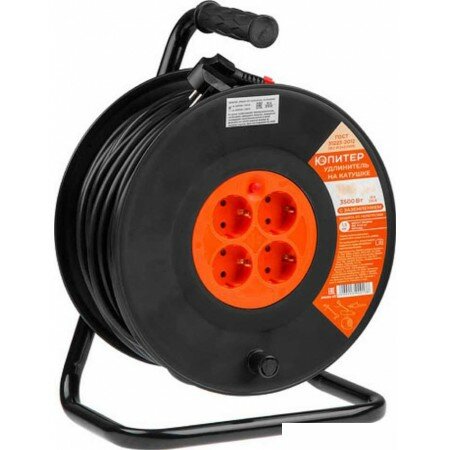 Удлинитель на катушке Юпитер JP8403-02