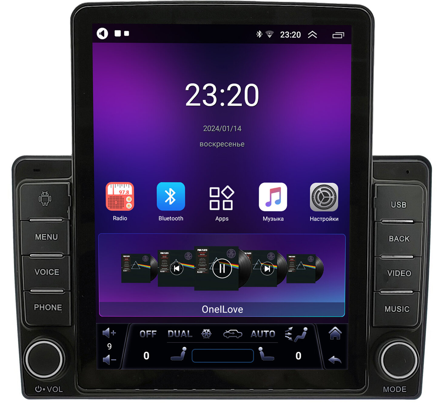 Штатная магнитола Canbox GTR095-9-1271 Suzuki Grand Vitara, Escudo 2 1997-2005, Grand Vitara XL-7 2003-2006 Android 10 (QLed, 4/64, DSP, CarPlay)