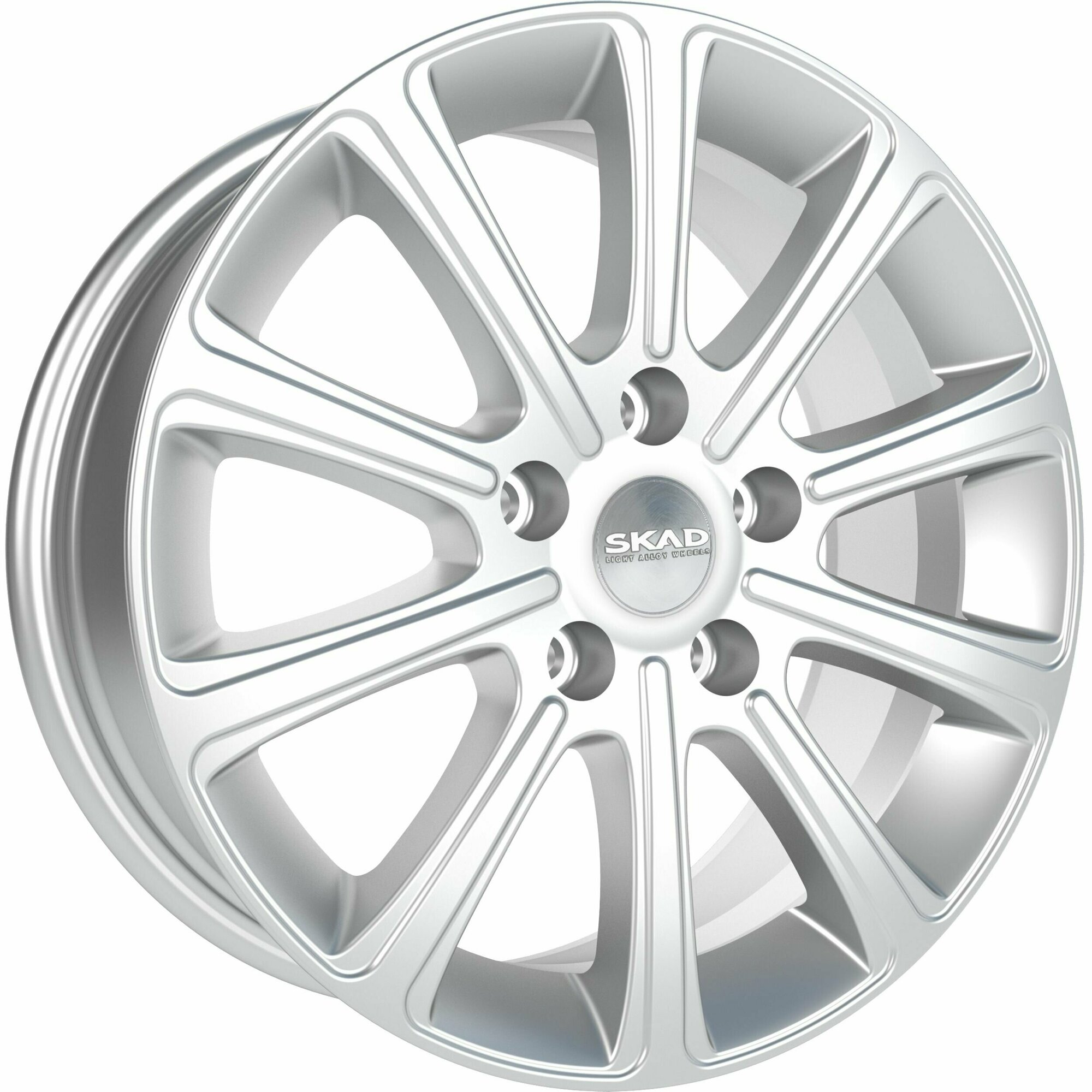Диски легковые литые 6.5*16 5*114.3 et40 h67.1 SKAD Милан Селена(цвет)