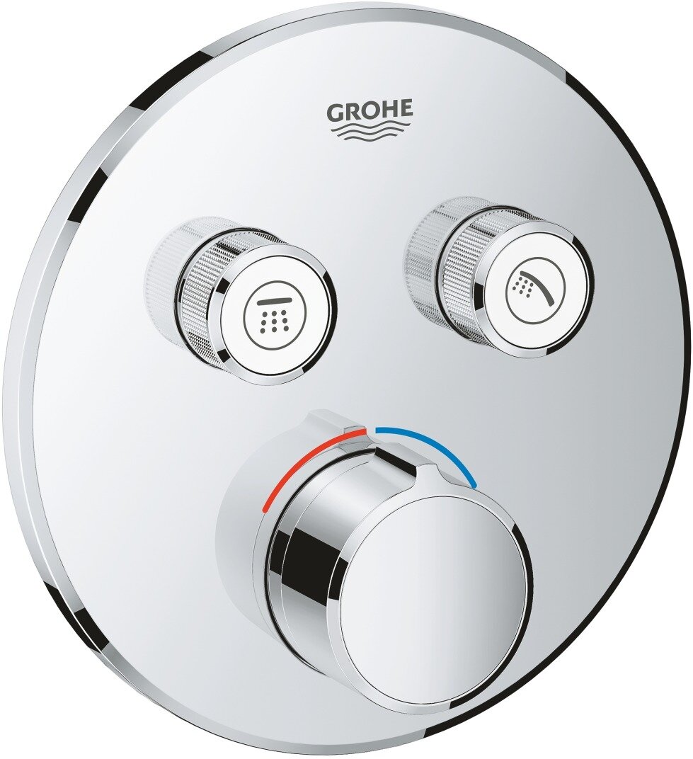 Смеситель для душа Grohe Grohtherm SmartControl 29145000, хромированный
