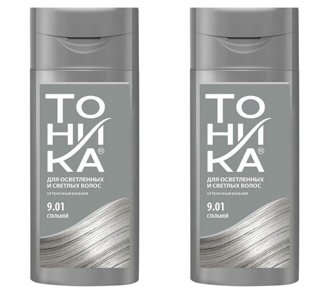 Тоника Оттеночный бальзам, стальной, 150 мл, 2 уп