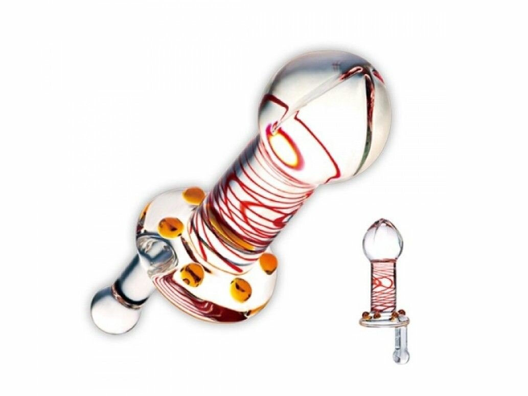 Анальная пробка ORANGE SORBET GLAS-41