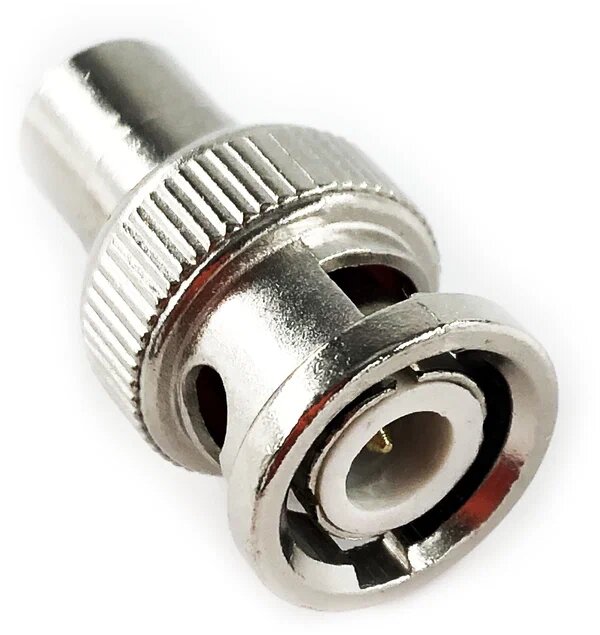 Переходник BNC штекер - RCA гнездо,2 шт.