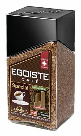 EGOISTE Кофе растворимый сублимированный Special, 100 г