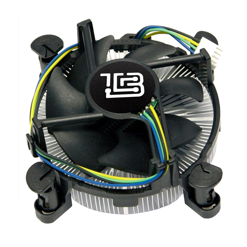 Кулер для процессора BaseTech Original 80 Вт 4-pin PWM (BT-ORIG-ALCU)