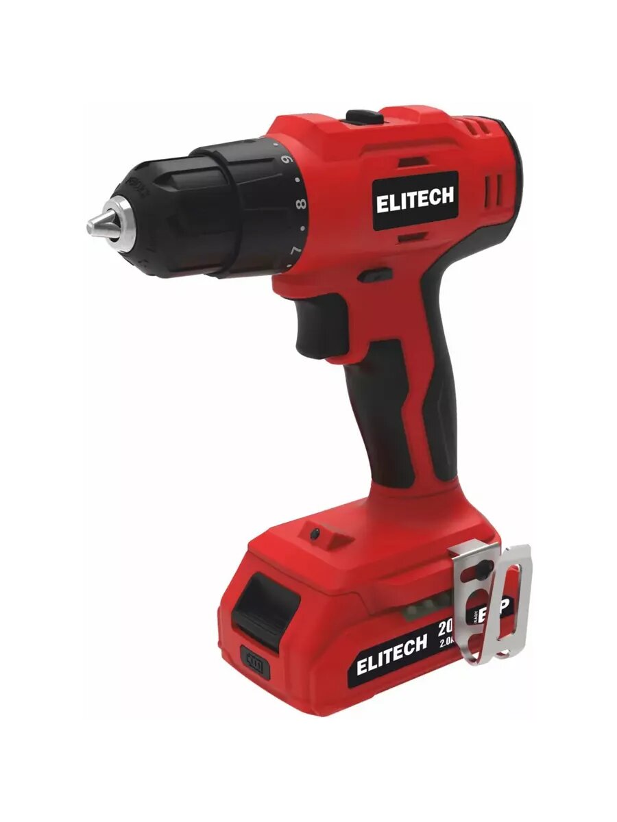 Дрель-шуруповерт аккумуляторная , 20 В Li-ion 2x2 Ач