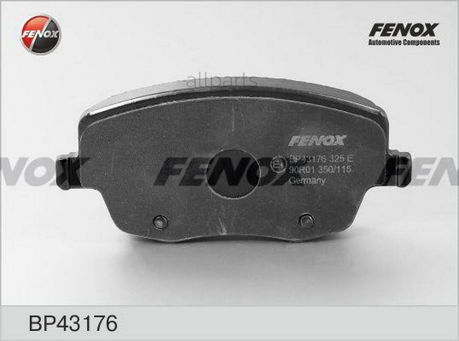 FENOX BP43176 Колодки тормозные дисковые без датчика | перед прав/лев |