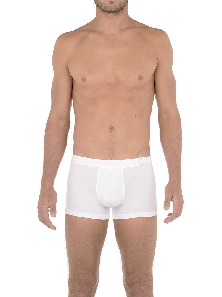 Трусы Supreme Cotton - Cotton Supima Comfort Boxer Briefs White" / HOM / Белый / Размер S