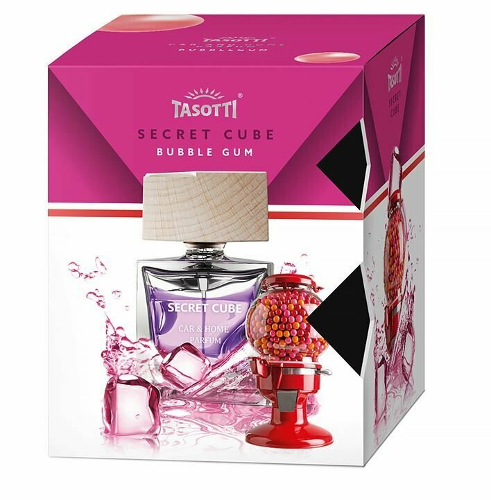 Ароматизатор Польша TASOTTI SECRET CUBE Bubble Gum 50ml (26316)