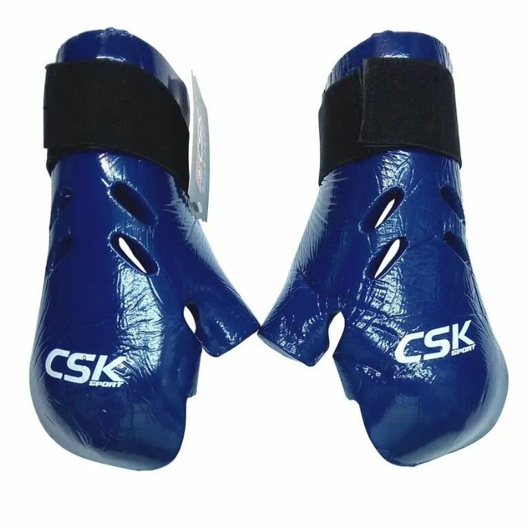 Перчатки для тхэквондо CSK GX9452, мужские, с липучкой, размер XL, синий, 1 пара