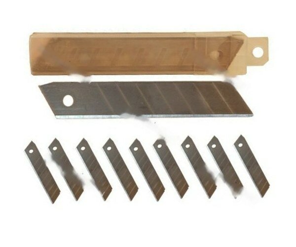 Лезвие сменное для ножа 18 мм 10 шт 793315 для профессионального использования