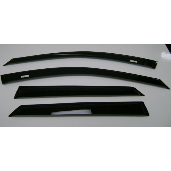 Дефлекторы окон накладные Mercedes M-class (2005-2011; кузов W164) (AL-MBZ23)