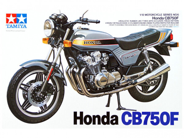 14006 Tamiya Мотоцикл Honda CB750F Масштаб 1/12