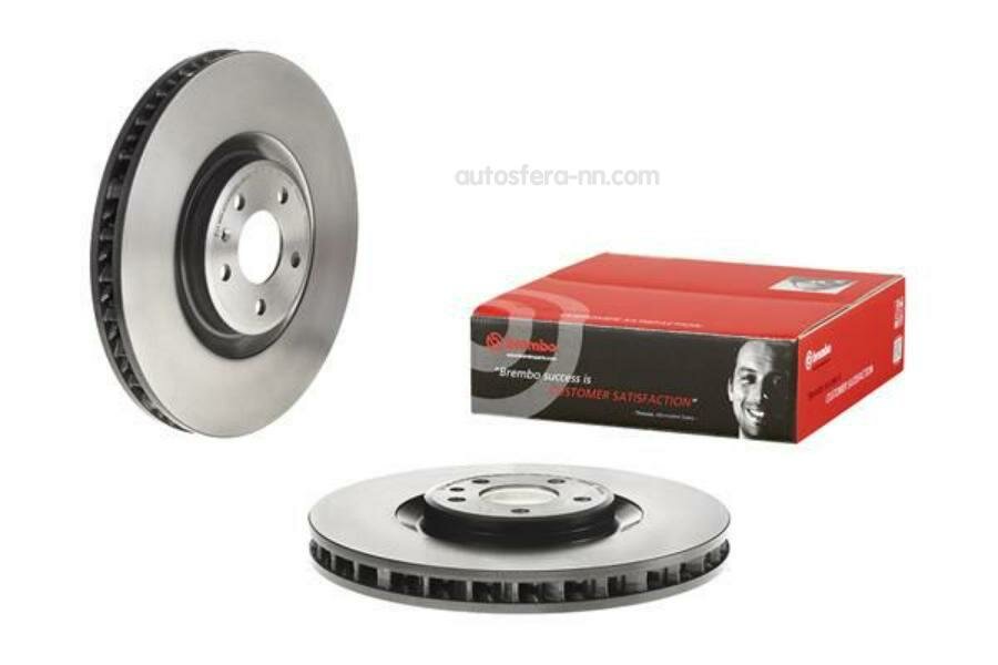BREMBO 09D93911 Диск тормозной PORSCHE MACAN 14- передний правый вент. D 360мм.