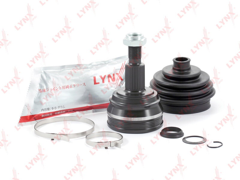 ШРУС наружный LYNXauto CO-2800. Для: Audi, Ауди A3 1.6 96-00/A6 2.8 99-05, Skoda, Шкода, Octavia(Октавия) 1.4-1.9D 97>, VW, Фольксваген, Bora(Бора) 1