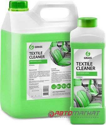 Очиститель салона grass «textile-cleaner» (1л) кор 12 шт.