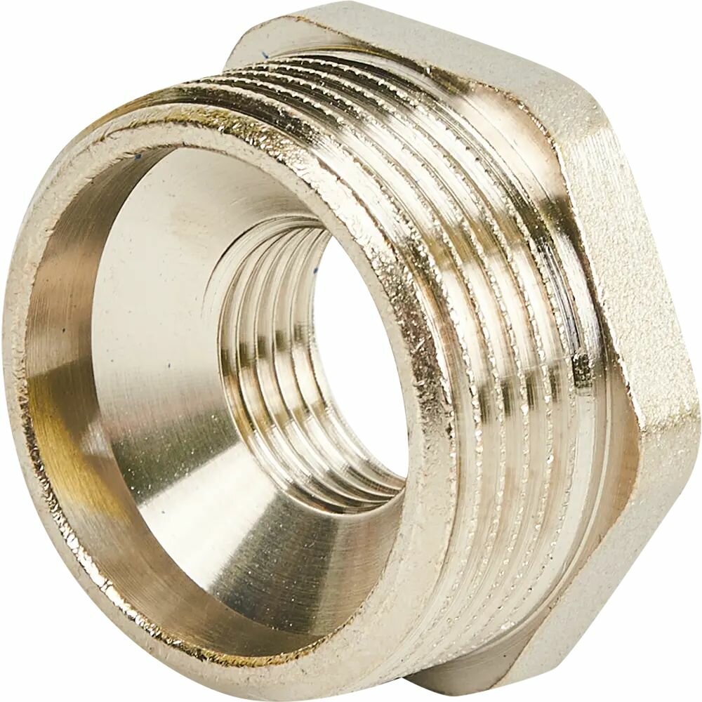 Футорка 1 1/4"x1/2" ВР-НР латунь SFT-0029-011412