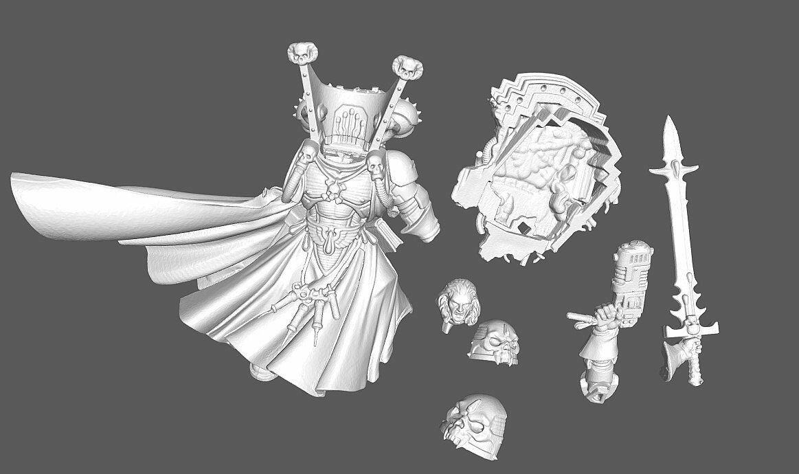 Warhammer 40000 Миниатюра Mephiston