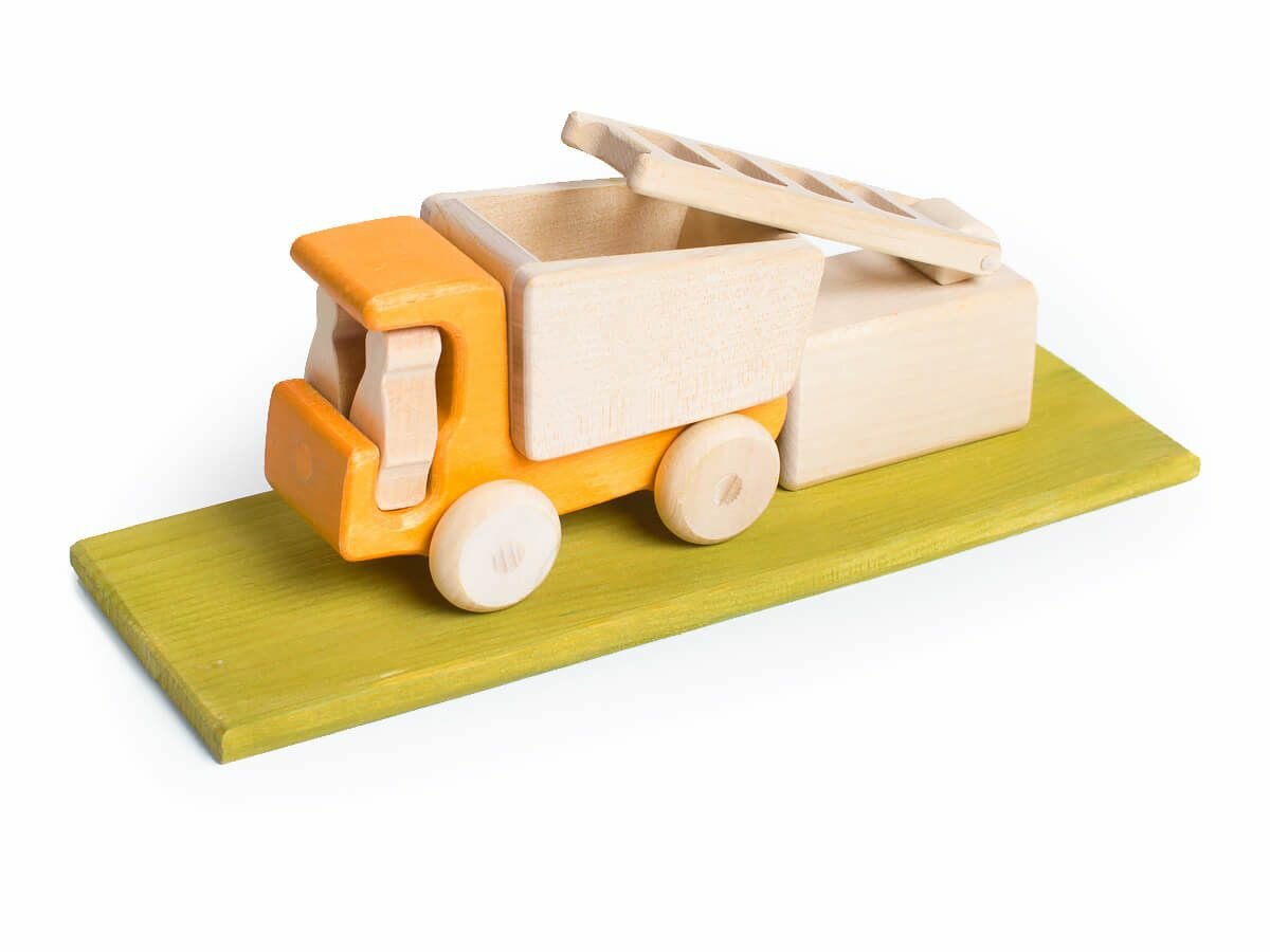 Машинка деревянная на магнитах Грузовичок